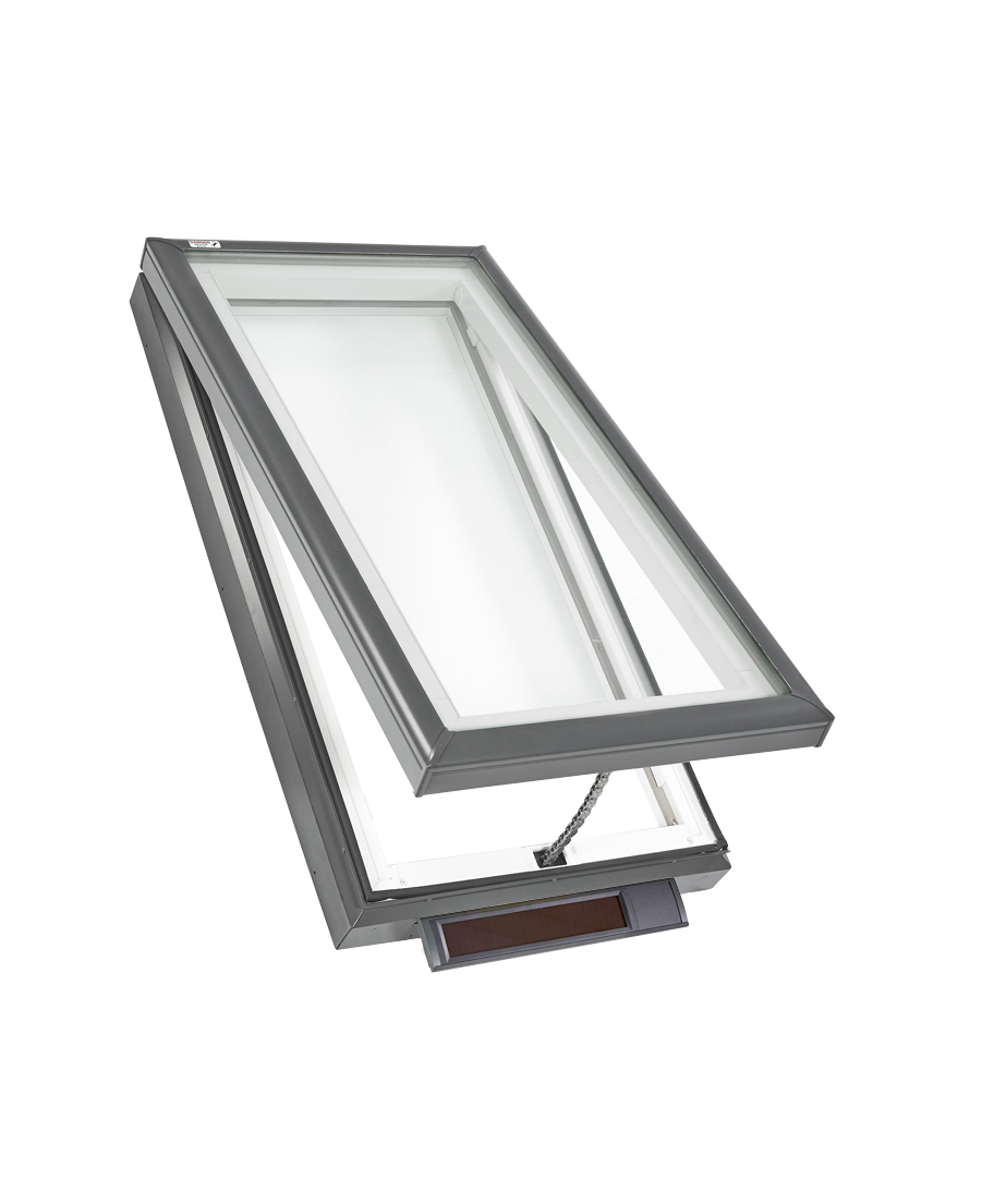 Kitchen - Solar "Fresh Air" Skylight with light filtering blind